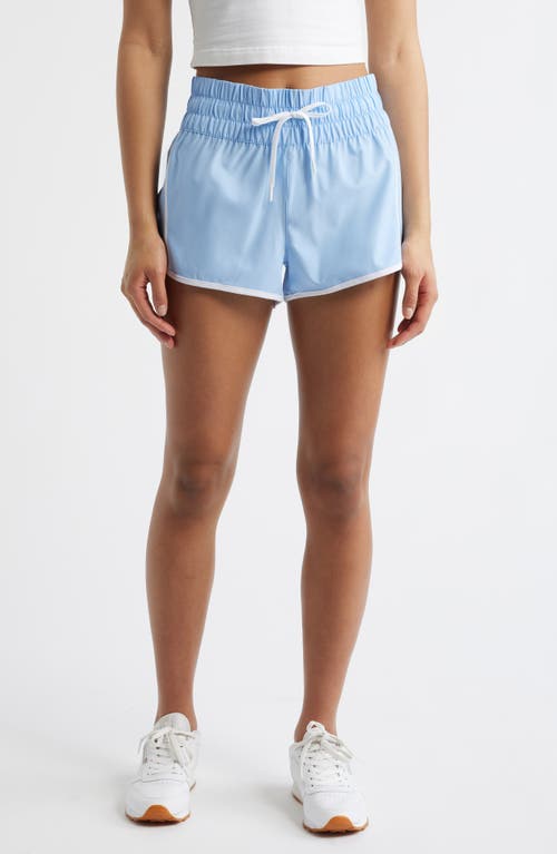 RIP CURL Smocked High Waist Drawstring Shorts